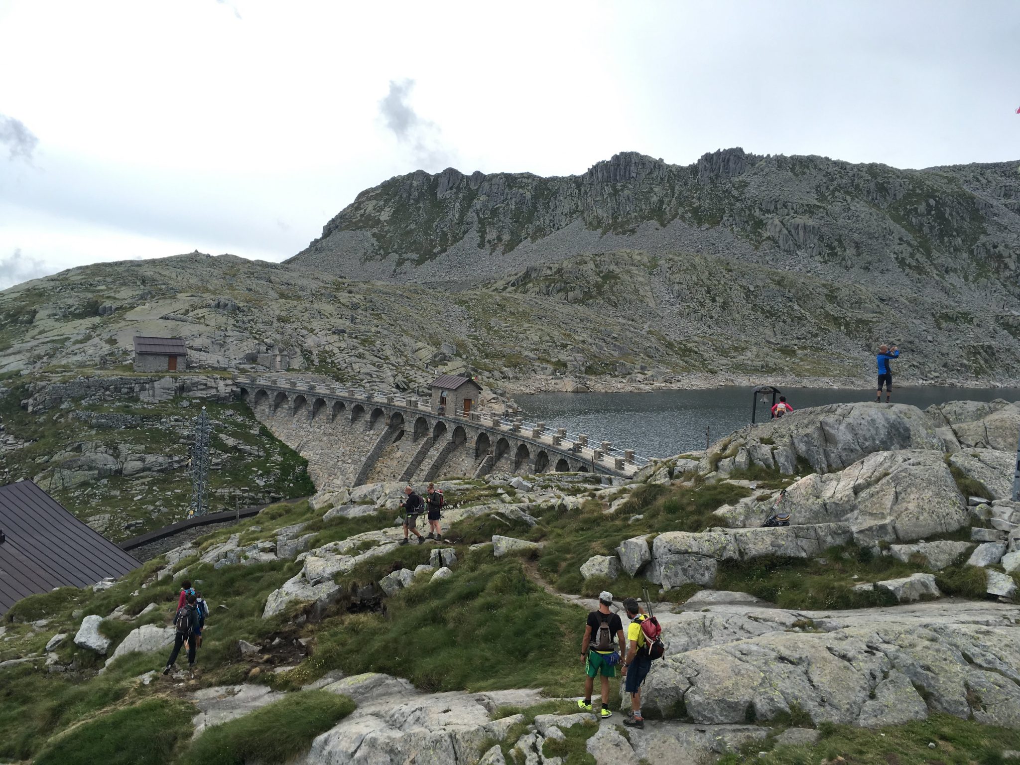 Lago della Vacca da Malga Cadino della Banca - Gente che va in Montagna